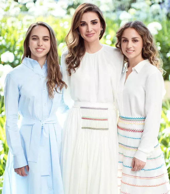 Rojbûna te pîroz be: Queen of Rania keçên xweş nîşan da 49315_7