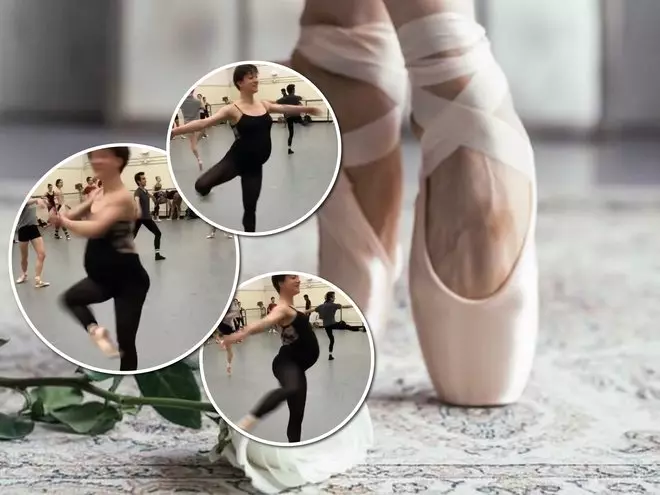 Úžasné: Foute Ballerina na deviate mesiaci tehotenstva