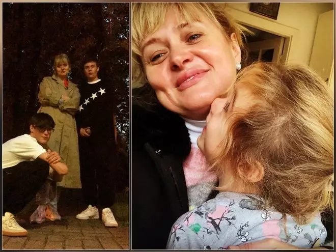 Cel mai mare fiu al lui Anna Mikhalkova a împărtășit un cadru pentru copii cu mama 506817_2