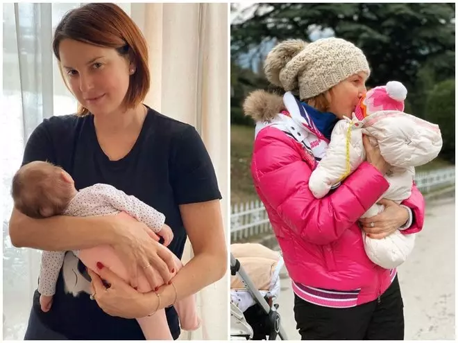 Dasselbe Lächeln: Die 9-jährige Tochter Irina Slutskaya wird immer mehr wie Mama 507166_3