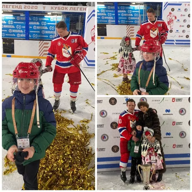 Supružnik Pavel Bure s djecom došao je podržati tatu na hokeju 508407_3