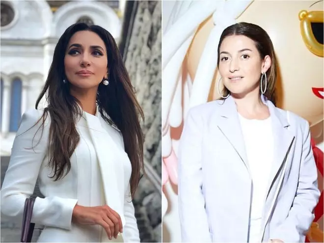 Zara un Jasmine: moderns džinsa attēli ar bērniem