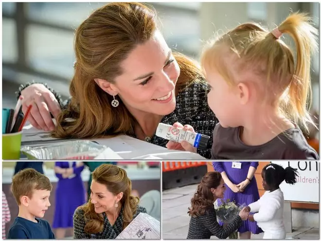 Kate Middleton nîşanek nîşan da ku dê ji bo Princess Charlotte surprîzek be 511048_2