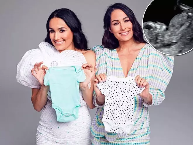 Οι παρουσιαστές τηλεόρασης Twin Sisters προετοιμάζονται να γίνουν μητέρες ταυτόχρονα 517583_2