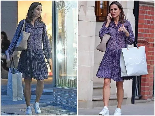 Pippa Middleton πριν τον τοκετό για τα ψώνια