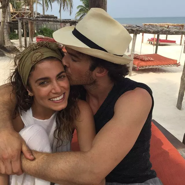 Marc rar: l'actriu Nikki Reed va mostrar a la filla 52380_6