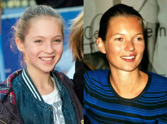 ค้นหาความแตกต่าง: ลูกสาว Kate Moss และแม่ดาวของเธอ 54215_6