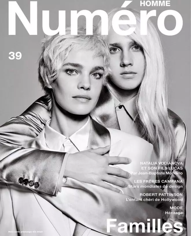 Natalia Vodyanova e suo figlio hanno recitato per la copertina della rivista 551207_3