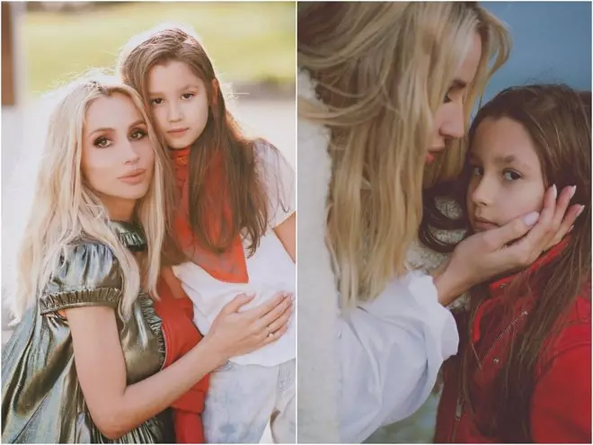 Svetlana Loboda pertama kali menunjukkan anak perempuan 4 bulan 55517_4