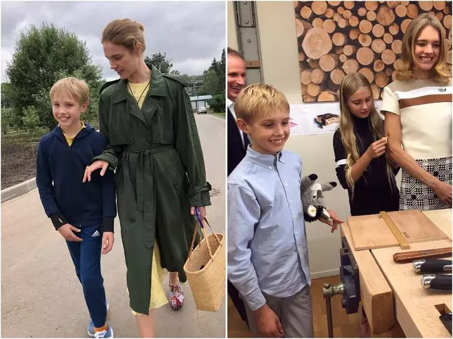 Natalia Vodyanova zeigte Schuhe mit den Namen ihrer Kinder 55651_5