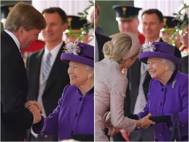Video fra Queen Queen Elizabeth II: Hvordan lage en godbit på en bankett 57324_2