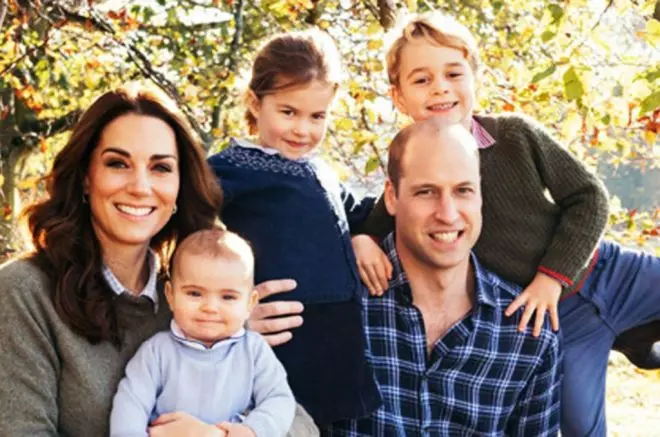 Kate Middleton และ Prince William กับเด็ก ๆ