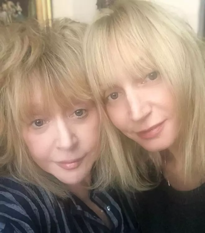 Gilla systrar: Alla Pugacheva och Christina Orbakaite utan smink 58067_2