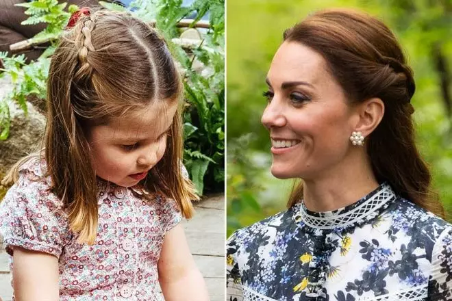 Công chúa 4 tuổi Charlotte Copies Kate Middleton Style - Hoàng gia nhìn 580818_3