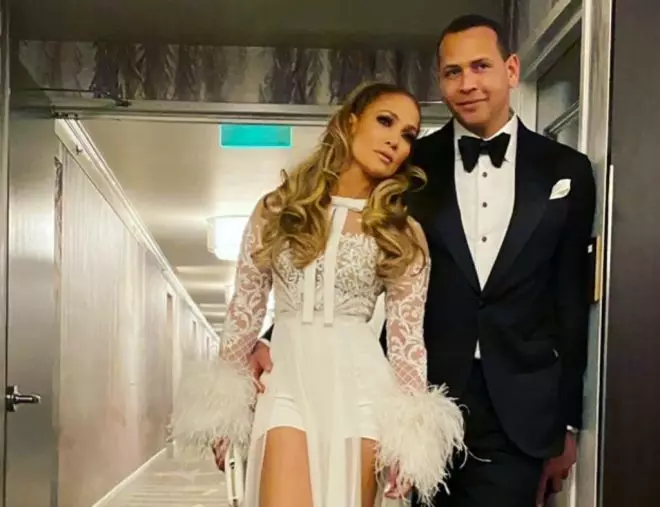 Jennifer Lopez an Alex Rodriguez