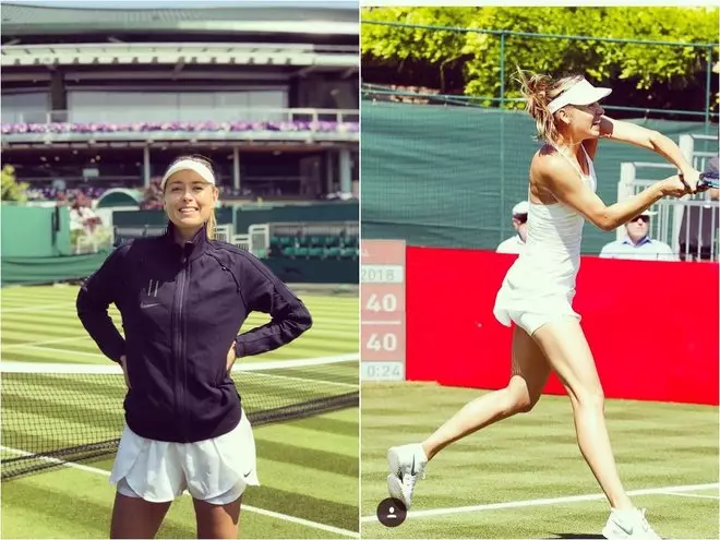 Maria Sharapova berubah menjadi stoking Peppi Long 59370_7