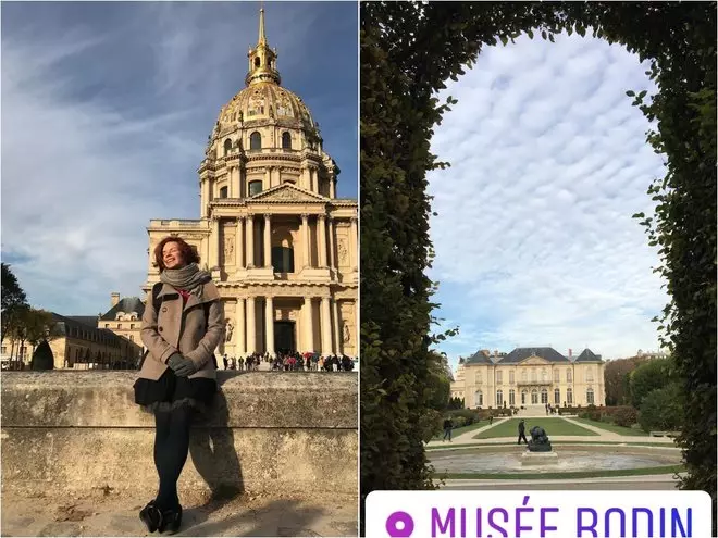 Vacaciones francesas: Alice Grebenshchikov con su hijo en París 60169_11