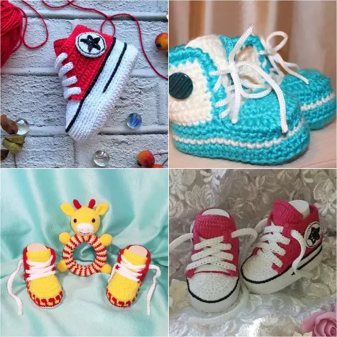 Sepatu pertama: booties sing paling lucu kanggo tumit manis 60760_23