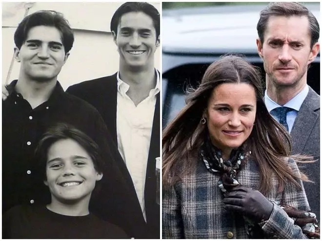 Hermanos Matthew y Pipp Middleton