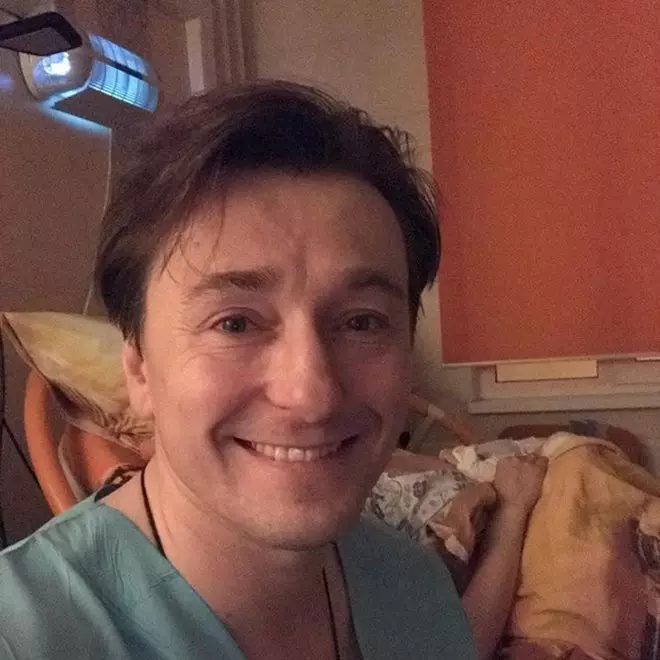 Sergey Bezrukov blev fadern för fjärde gången