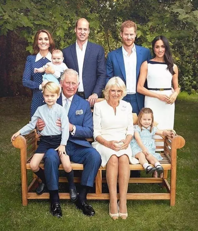 Princ Charles u krugu svoje obitelji