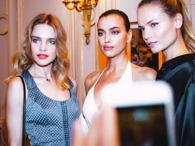 Natalia Vodyanova, Natasha Poly, Irina Shayk