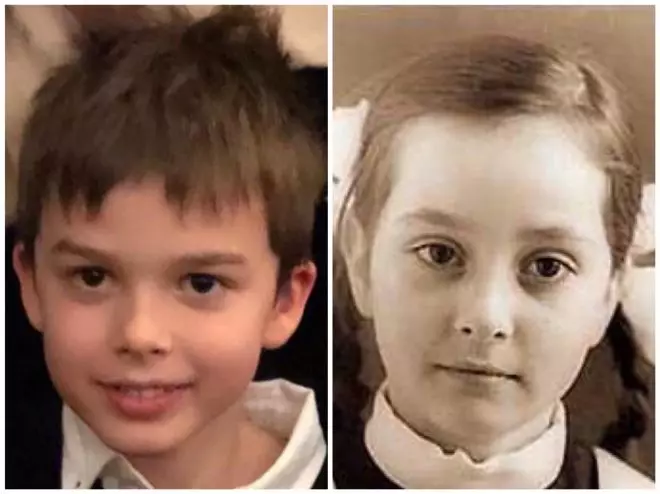 Син Олга Кабо прилича на нея на същата възраст 637421_3