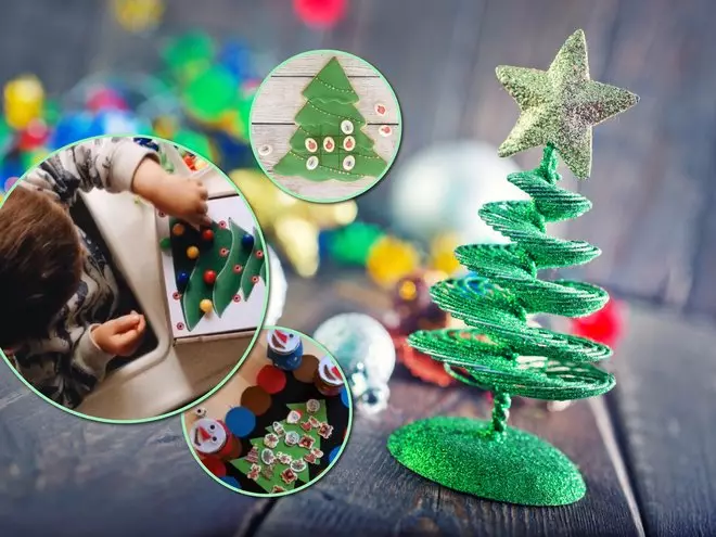 Master class: 3 New Year's board games "Get out the Christmas tree" with your own hands