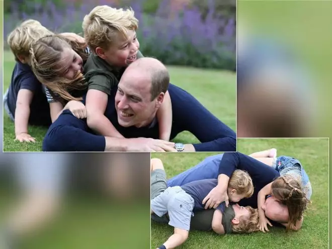 Принц Вилијам со деца, 2020 година