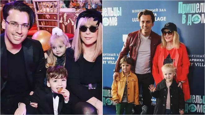 Ninde umeze nkumukobwa Alla Pugacheva na Maxim Galkina? 71174_2