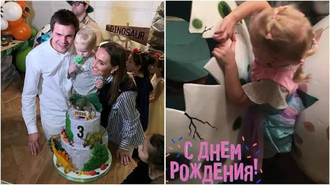 Jurassic Park i Puppy Patrol: unuk Vladimir Vinokura i sin Stas Kostyushkin proslavio je rođendane 71316_3