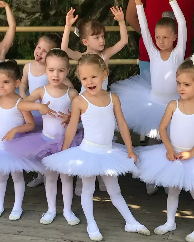 Vidéo: La fille Timati a dansé dans le ballet 