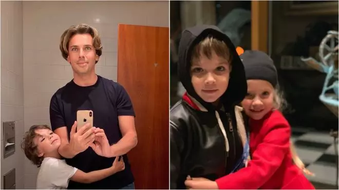 Maxim Galkin menunjukkan potongan rambut baru seorang anak lelaki berusia 6 tahun 730537_1