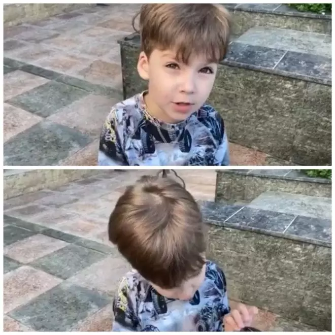 Maxim Galkin mostrou um novo corte de cabelo de um filho de 6 anos 730537_2