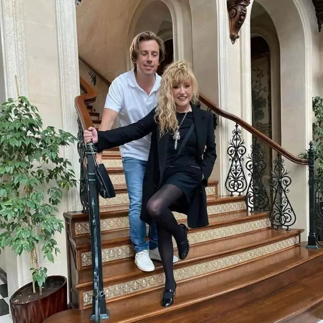 Maxim Galkina e Alla Pugacheva mostraron un número en aneis de ximnasia 742615_1