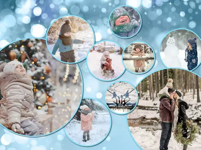 Snø og barndom: 50 Ideer til vinterfotografiet 74932_1