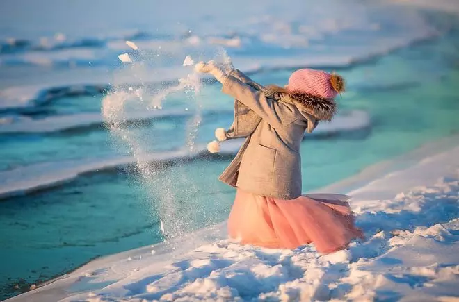 Sniega un bērnība: 50 idejas ziemas foto šaušanai 74932_15