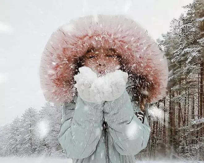 Sneeuw en jeugd: 50 ideeën voor de fotoshoot van de winter 74932_16