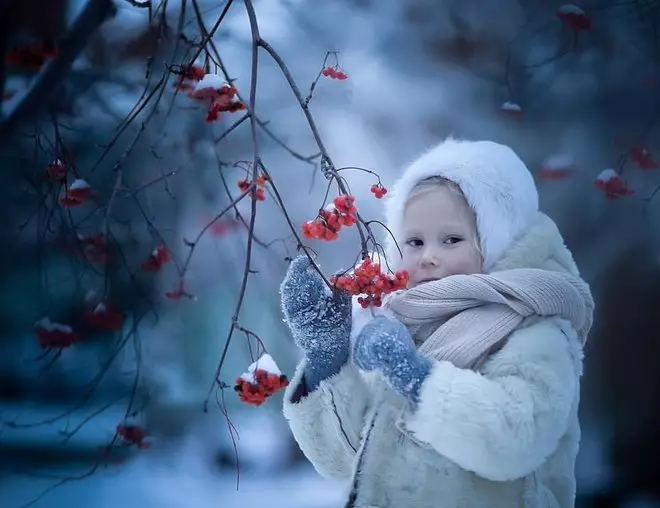 Neu i infància: 50 idees per a la sessió de fotos d'hivern 74932_23