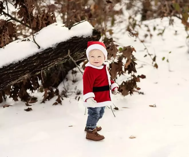 Sne og barndom: 50 ideer til vinteren fotografering 74932_3
