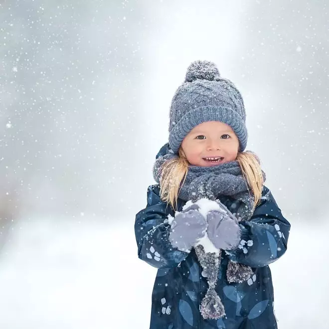 Neu i infància: 50 idees per a la sessió de fotos d'hivern 74932_7