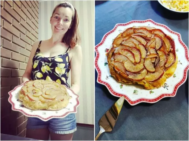 Natalia Antonova compartilhou a receita para a torta da Apple, que estava preparando a filha do leão Tolstoy 778051_2