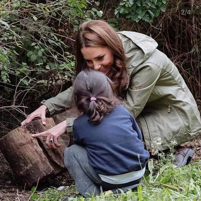 Kate Middleton enseñó a los niños para hornear pizza con tocino 79869_6