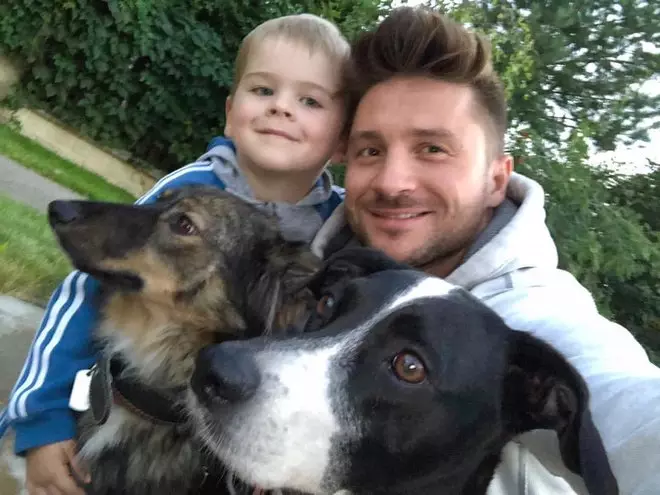 Sergey Lazarev apareció un nuevo miembro de la familia. 80787_10