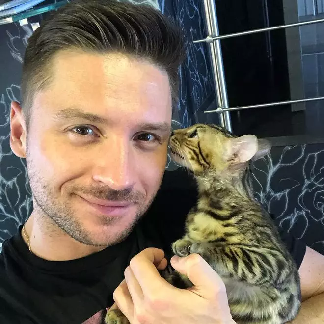 Sergey Lazarev apareció un nuevo miembro de la familia. 80787_7