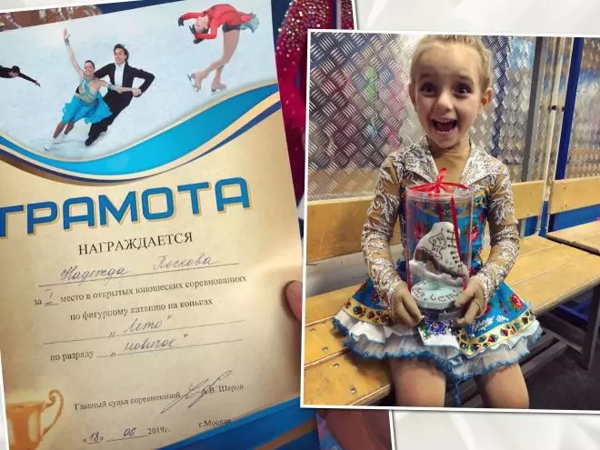 6-jarige dochter Tatiana Navka met vlekkeloze houding 812950_3