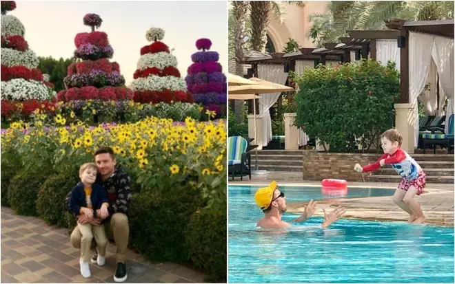 Sergey Lazarev organizó un hijo un fin de semana inolvidable en los EAU 83654_5