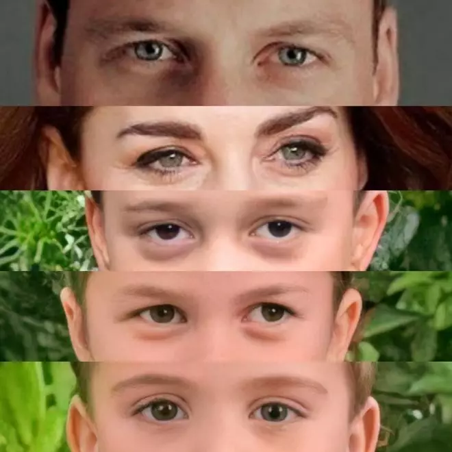 Pourquoi les yeux bruns de la famille royale qu'à Prince George 847166_2