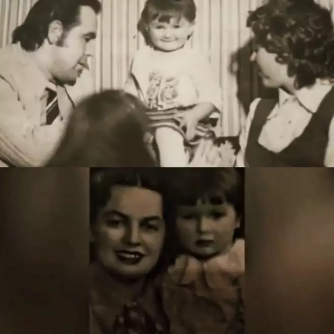 Maria Poroshina je pokazala otroške slike s starši v mini film o sebi 885875_2