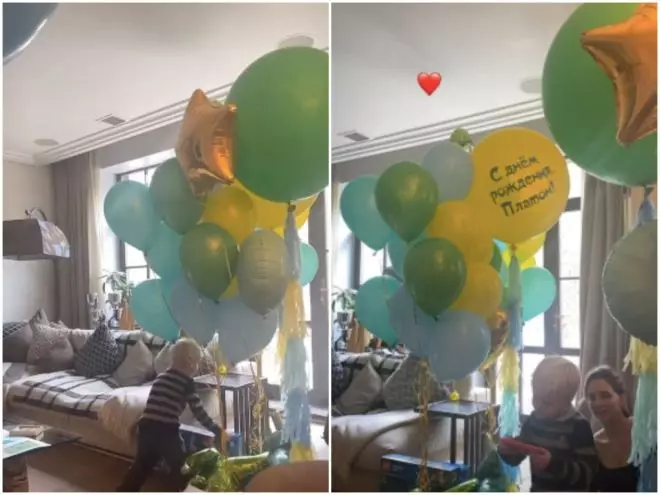 Ksenia Sobchak Vidéo partagée de la célébration du 4ème anniversaire du fils 912389_4